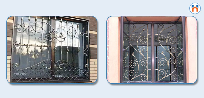Top 20 Unique Window Grill Designs for Your Home | Homebazaar