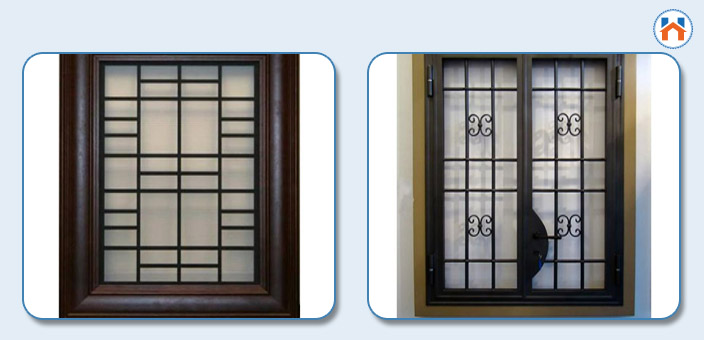 Top 20 Unique Window Grill Designs for Your Home | Homebazaar